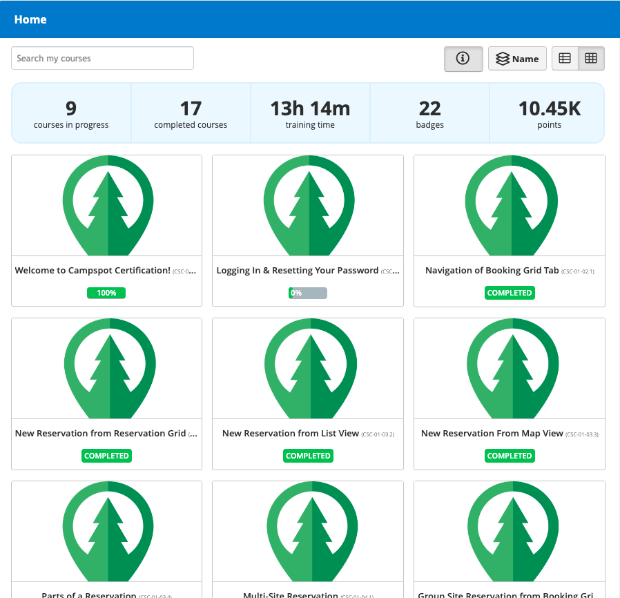 Campspot Certification Program